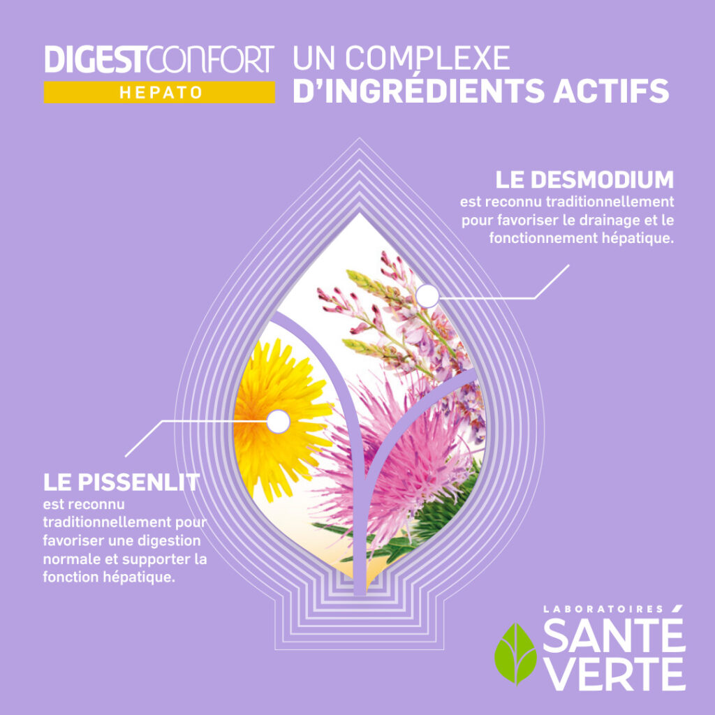 DigestConfort Hepato • Laboratoires Santé Verte