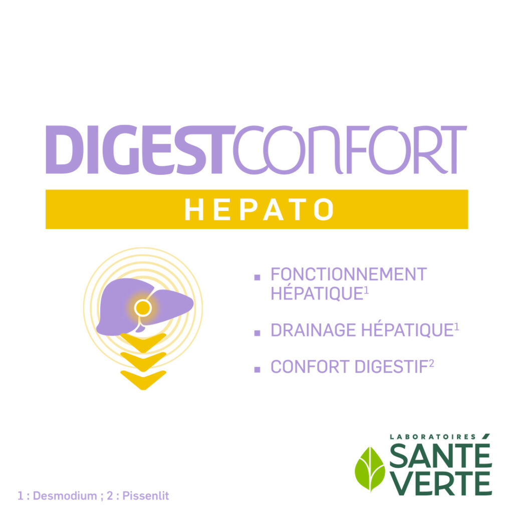 DigestConfort Hepato • Laboratoires Santé Verte